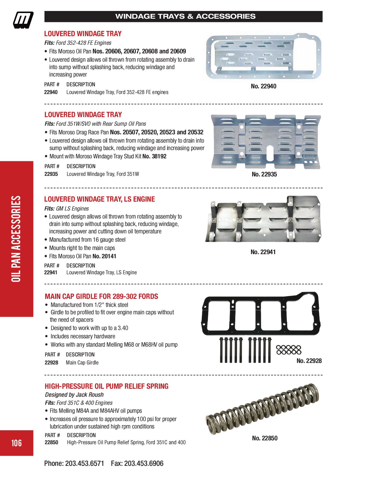 Moroso Product Guide 2010 by Moroso Performance Products - Issuu