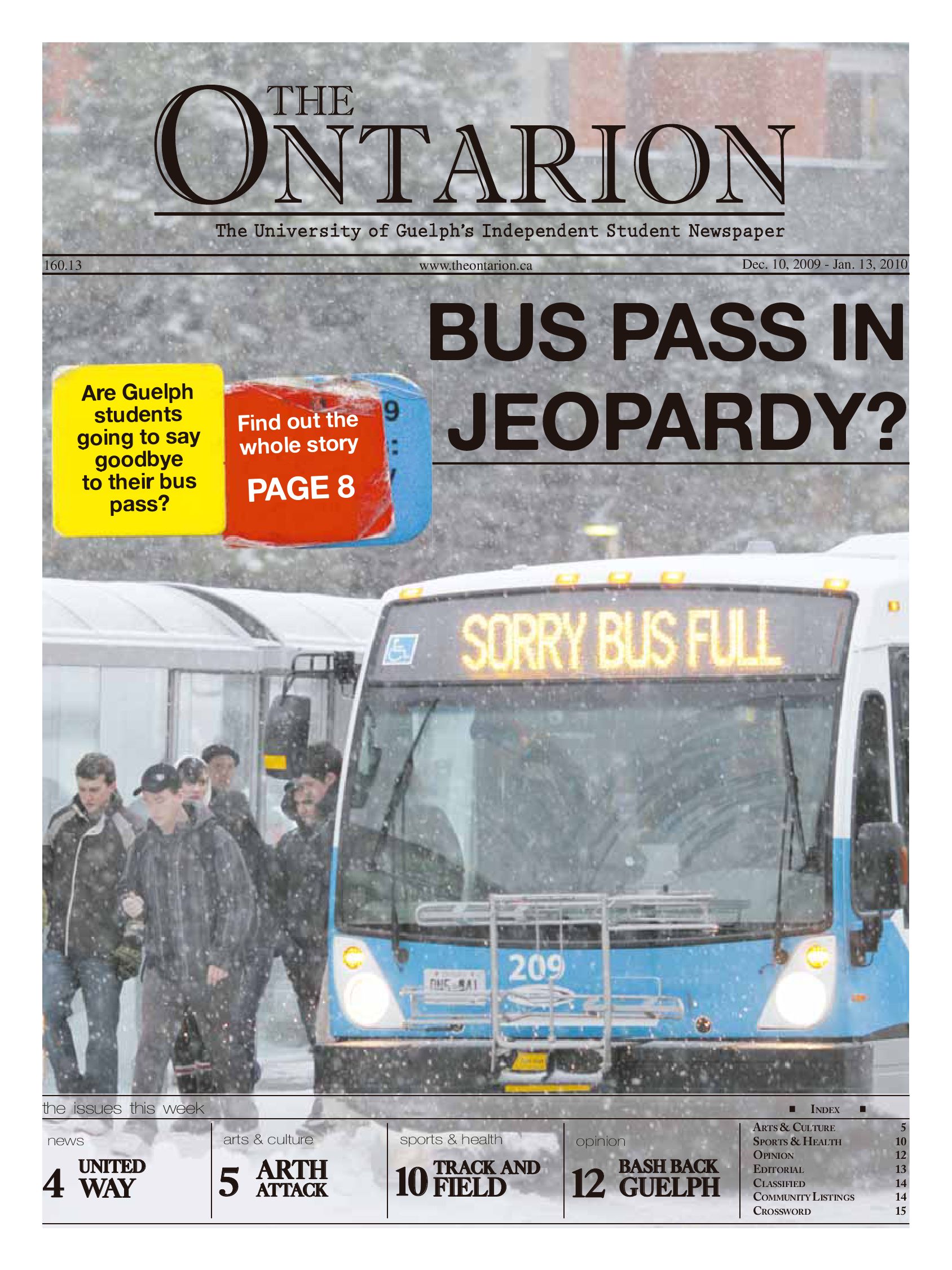 December 10th 2009 by The Ontarion - Issuu