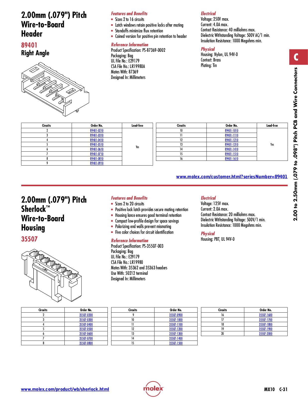 Molex Transportation Products Catalog by Molex - Issuu