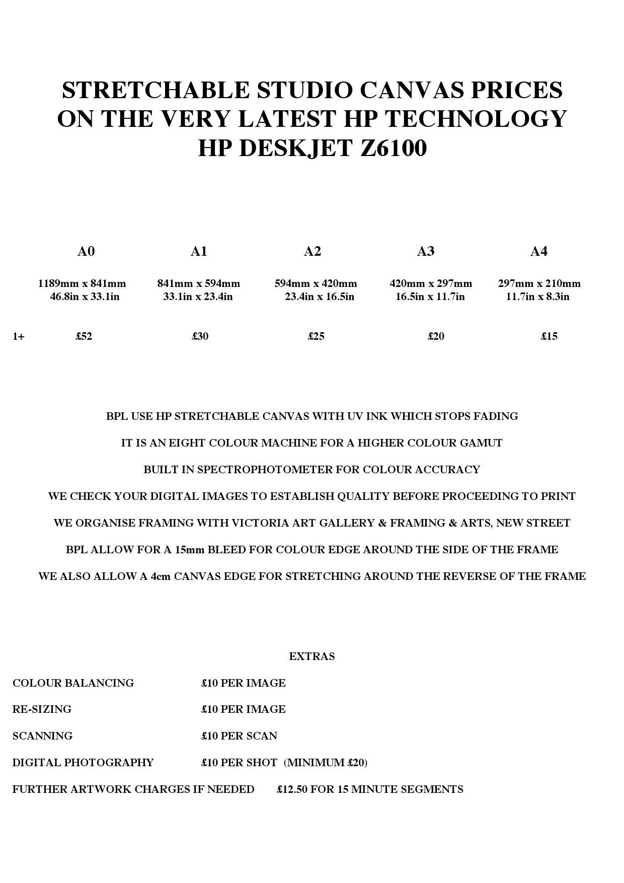 stretchable_studio_canvas_prices by Barnes Publishing Ltd - Issuu