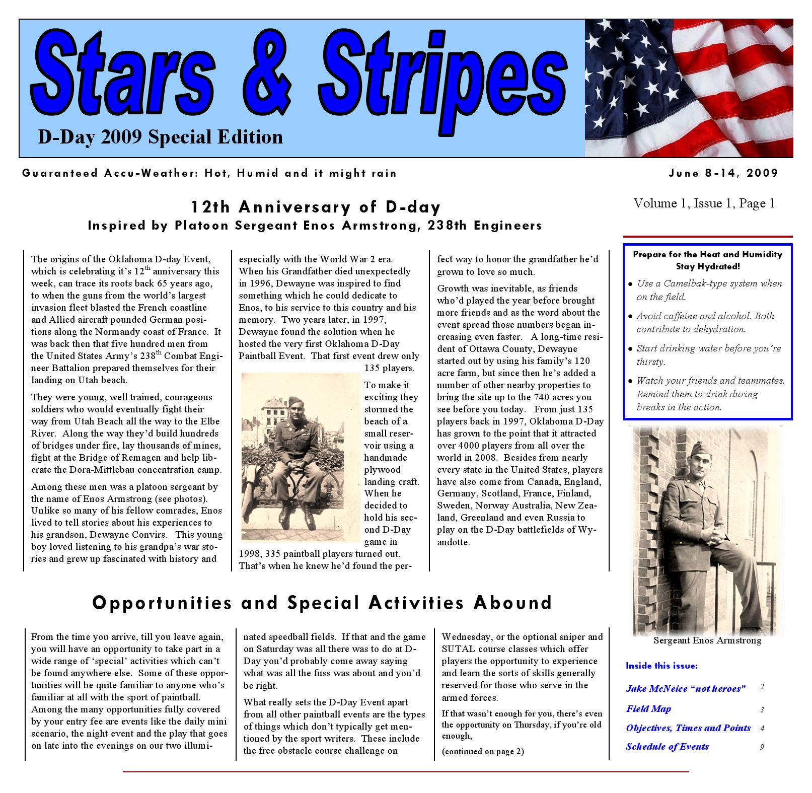 Stars and Stripes 2009 Oklahoma D_Day Special Edition by Andrew Van Der ...