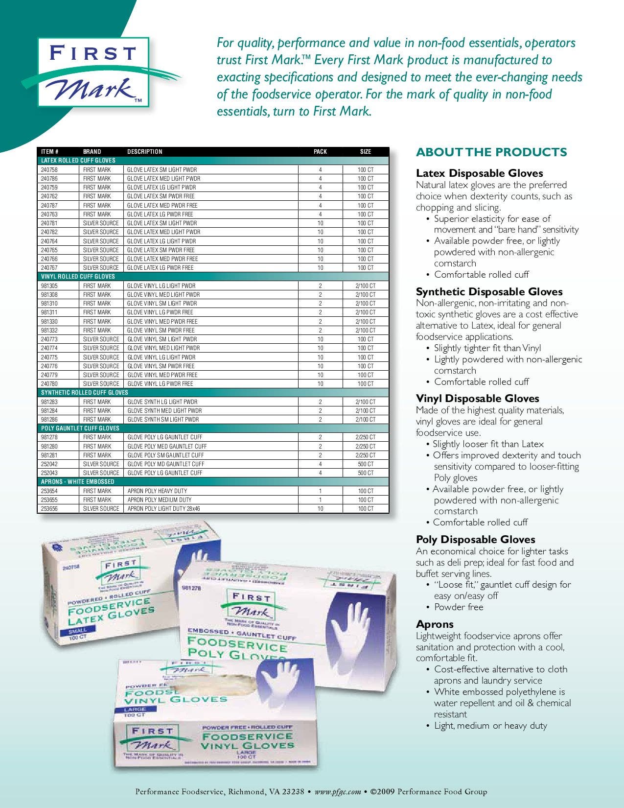 First Mark Products by Performance Foodservice - Issuu