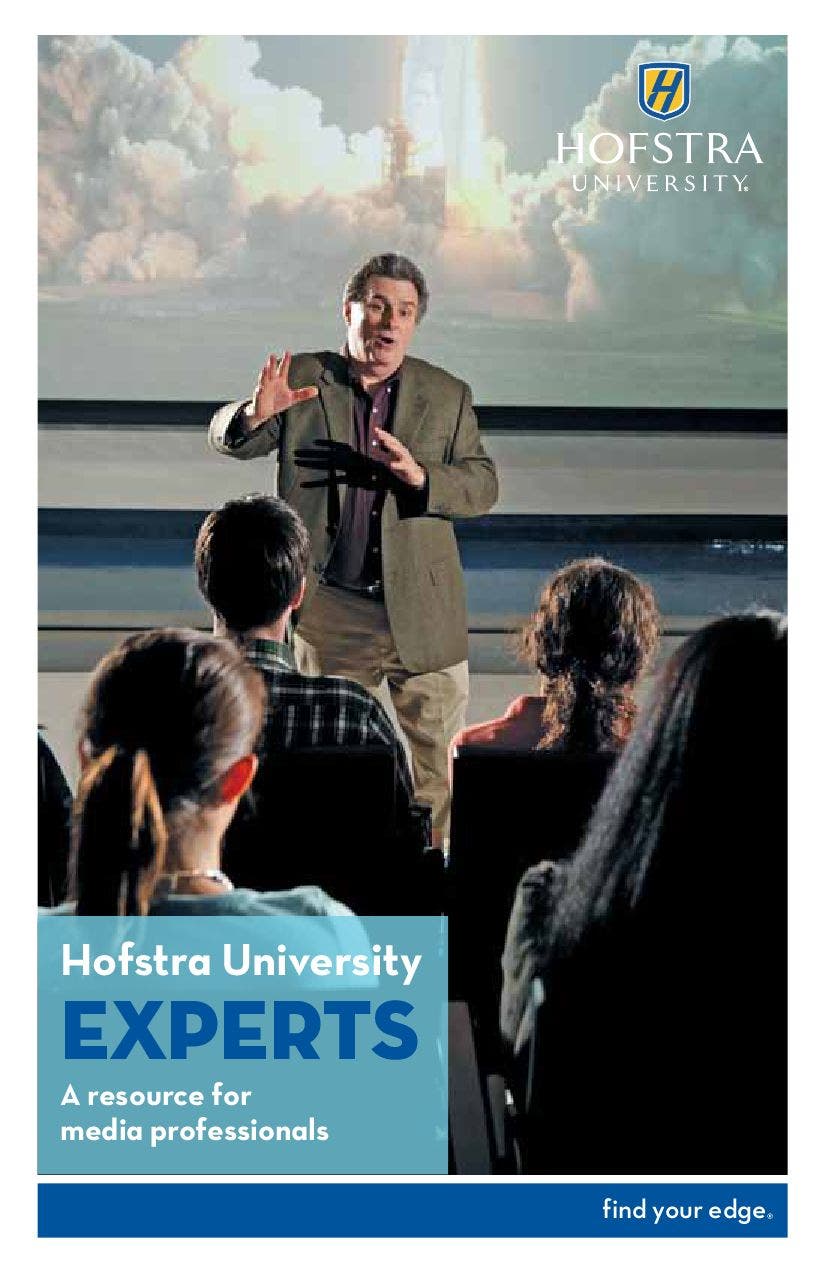 Hofstra University Experts - A Resource for Media Professionals by ...