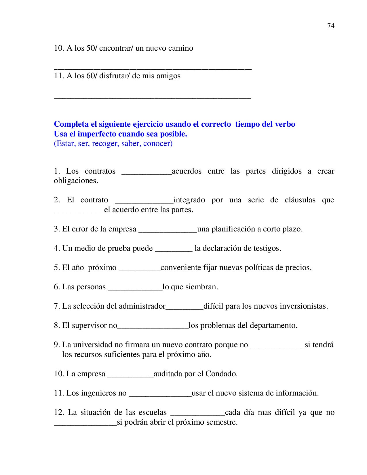 Spanish Worksbook (Manual de Ejercicios de Español) by Aldea Educativa ...