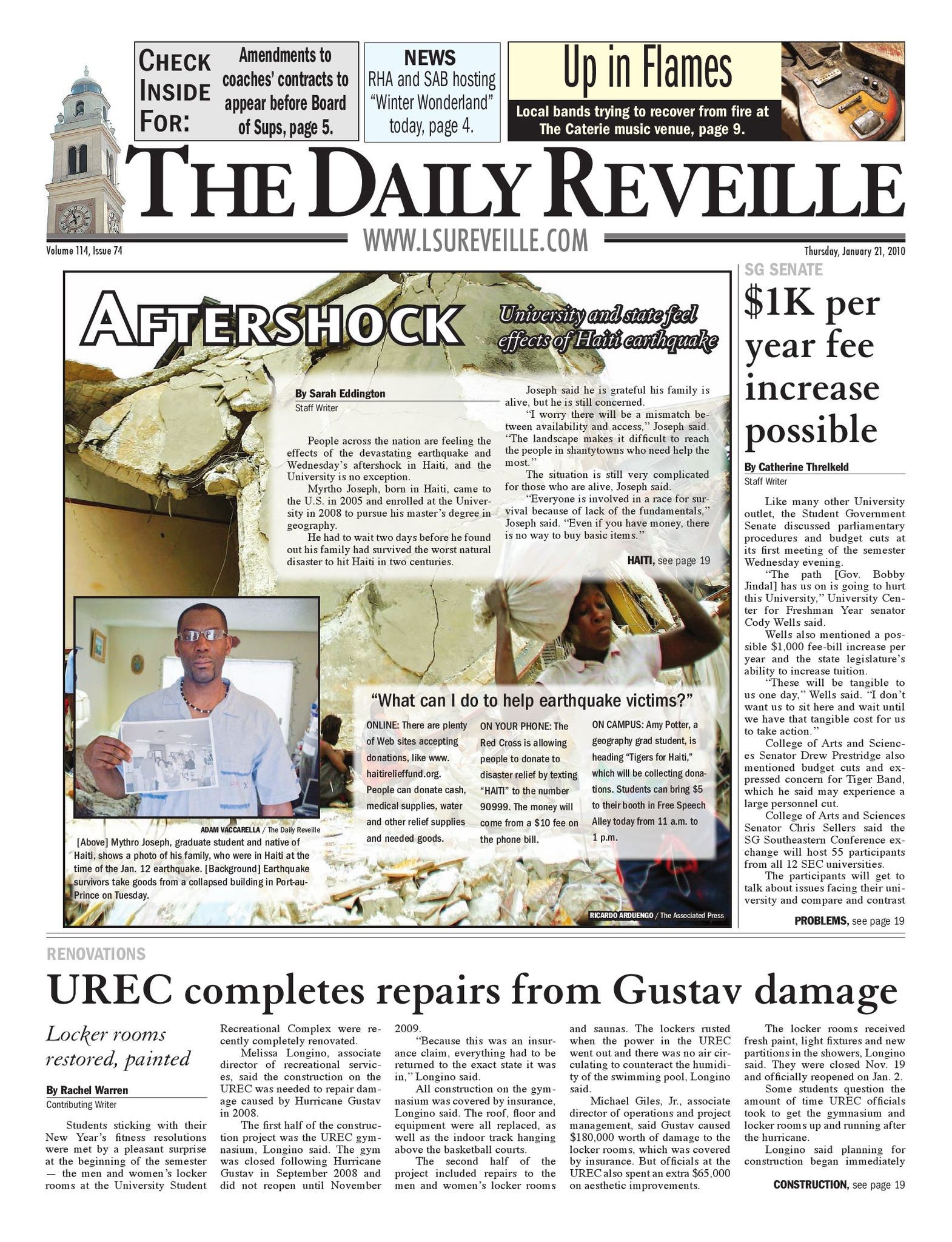 The Daily Reveille — January 21, 2009 by Reveille - Issuu