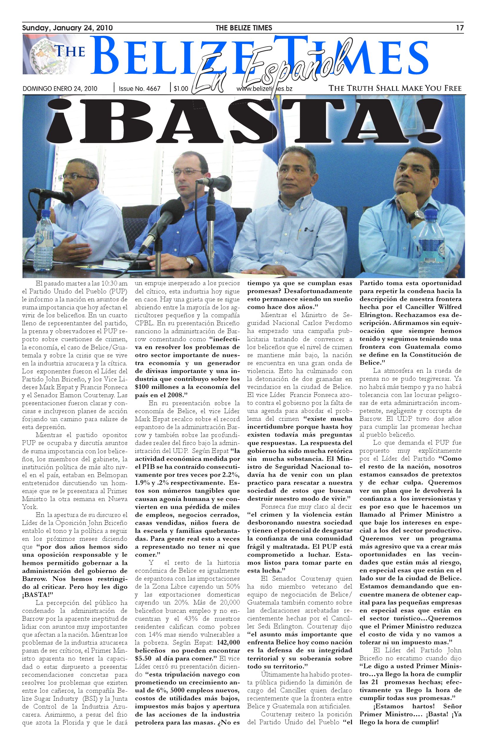 Belize Times Newspaper by Belize Times Press - Issuu