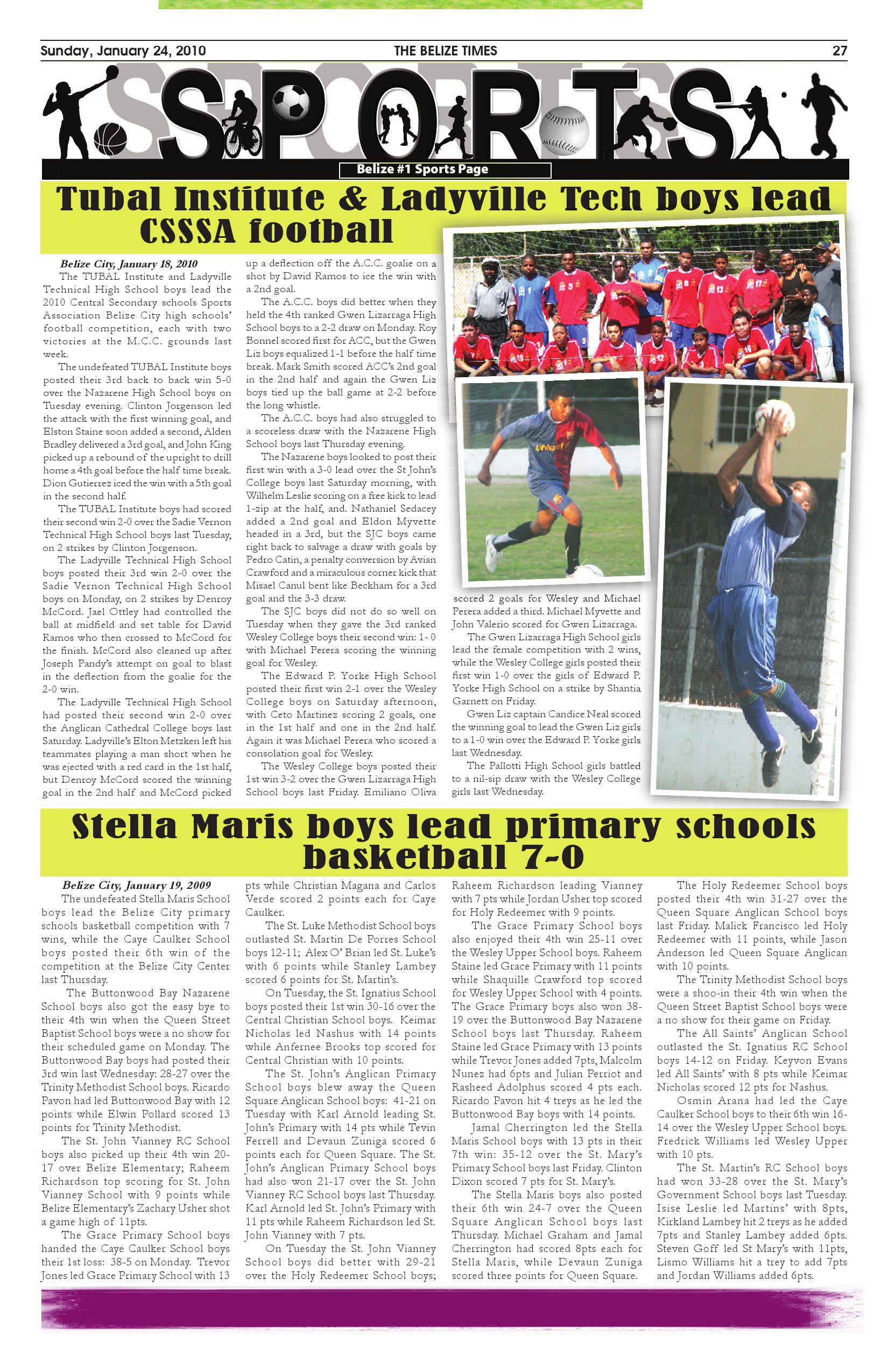 Belize Times Newspaper by Belize Times Press - Issuu