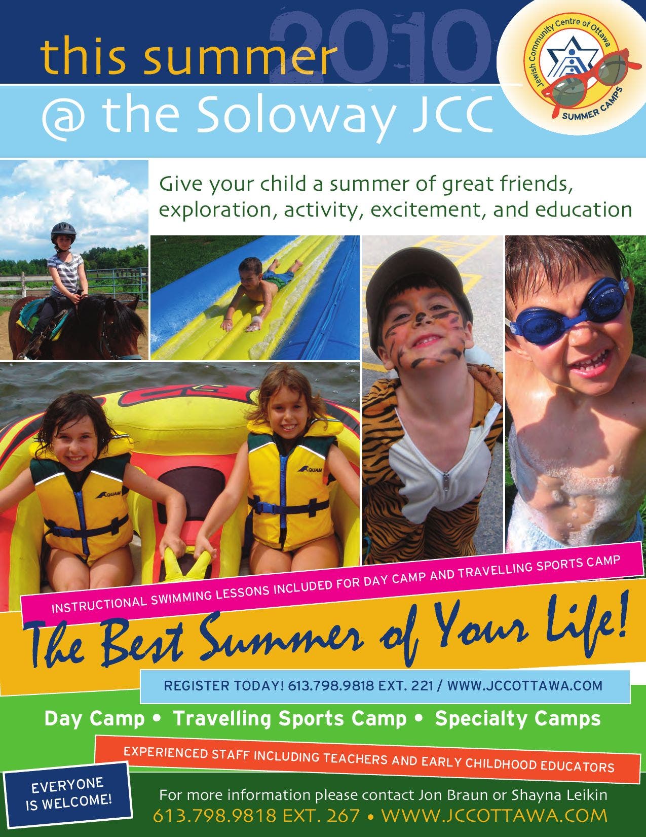 SJCC Summer Camps 2010 by Soloway JCC - Issuu