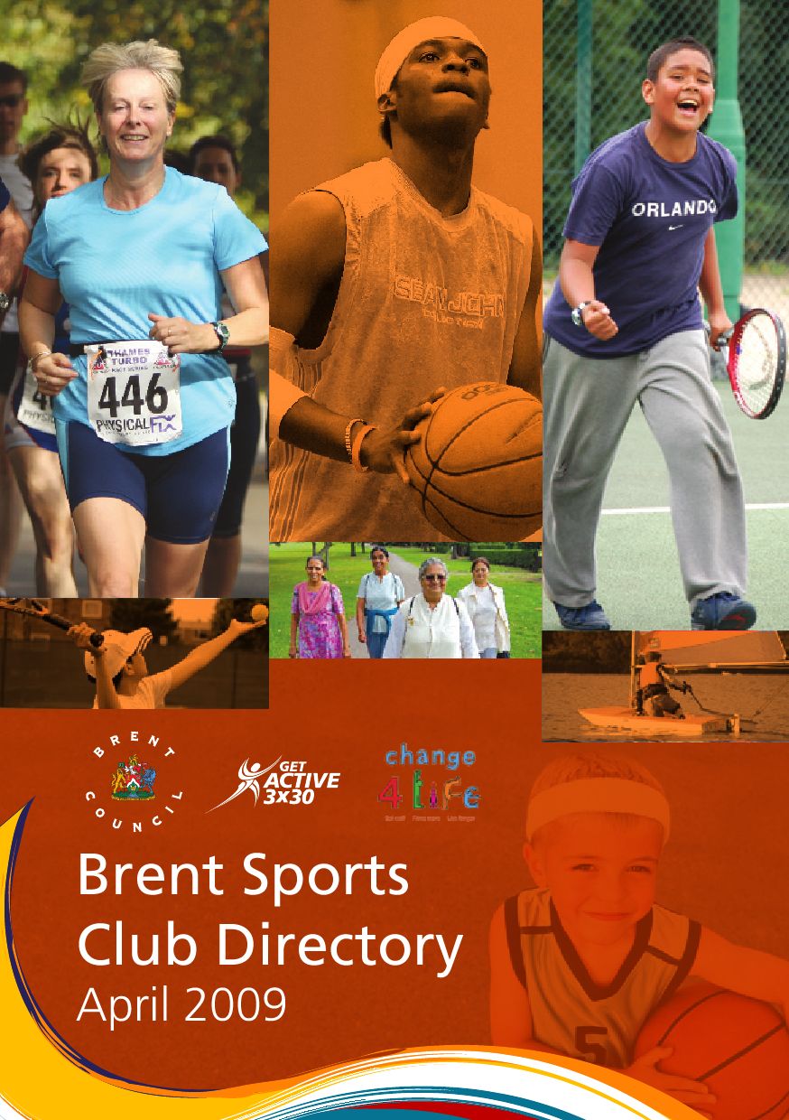 Sports club directory by Brent Council - Issuu