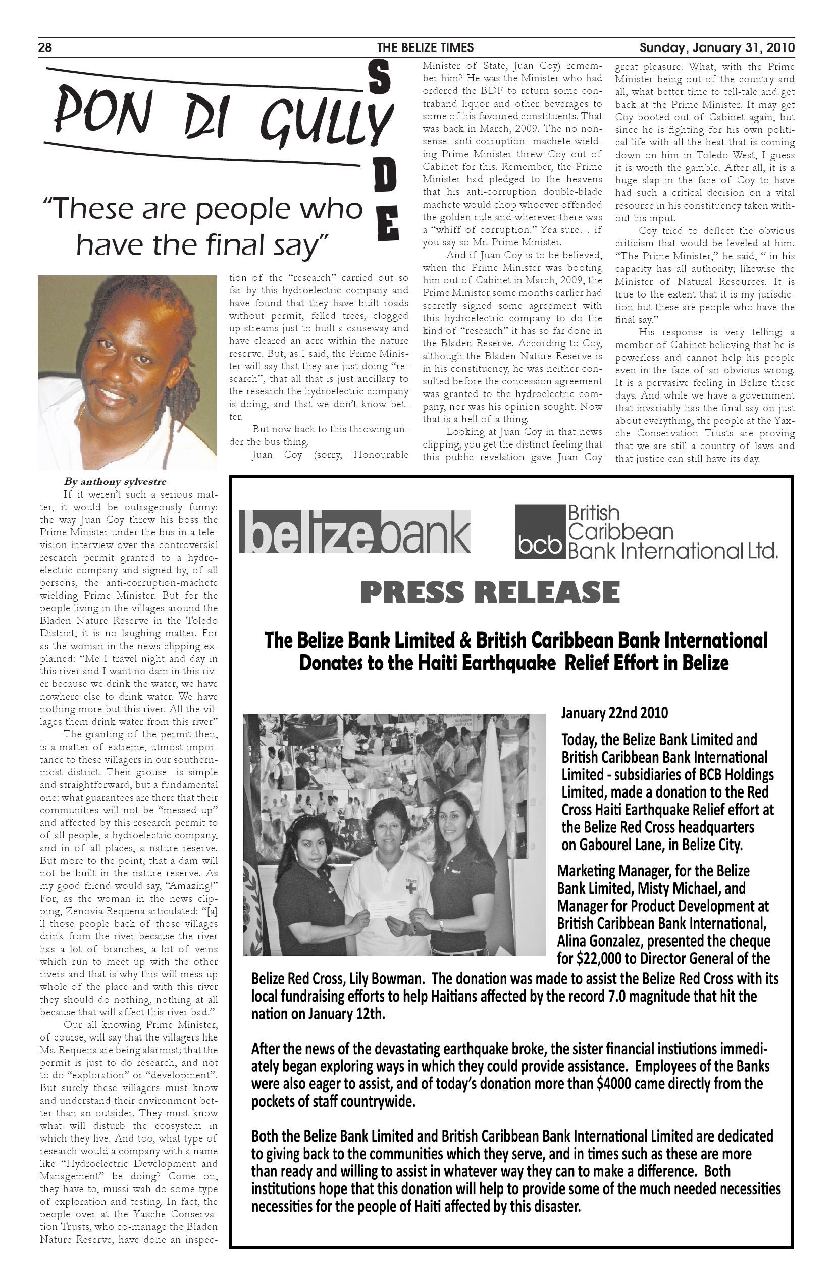 Belize Times newspaper by Belize Times Press - Issuu