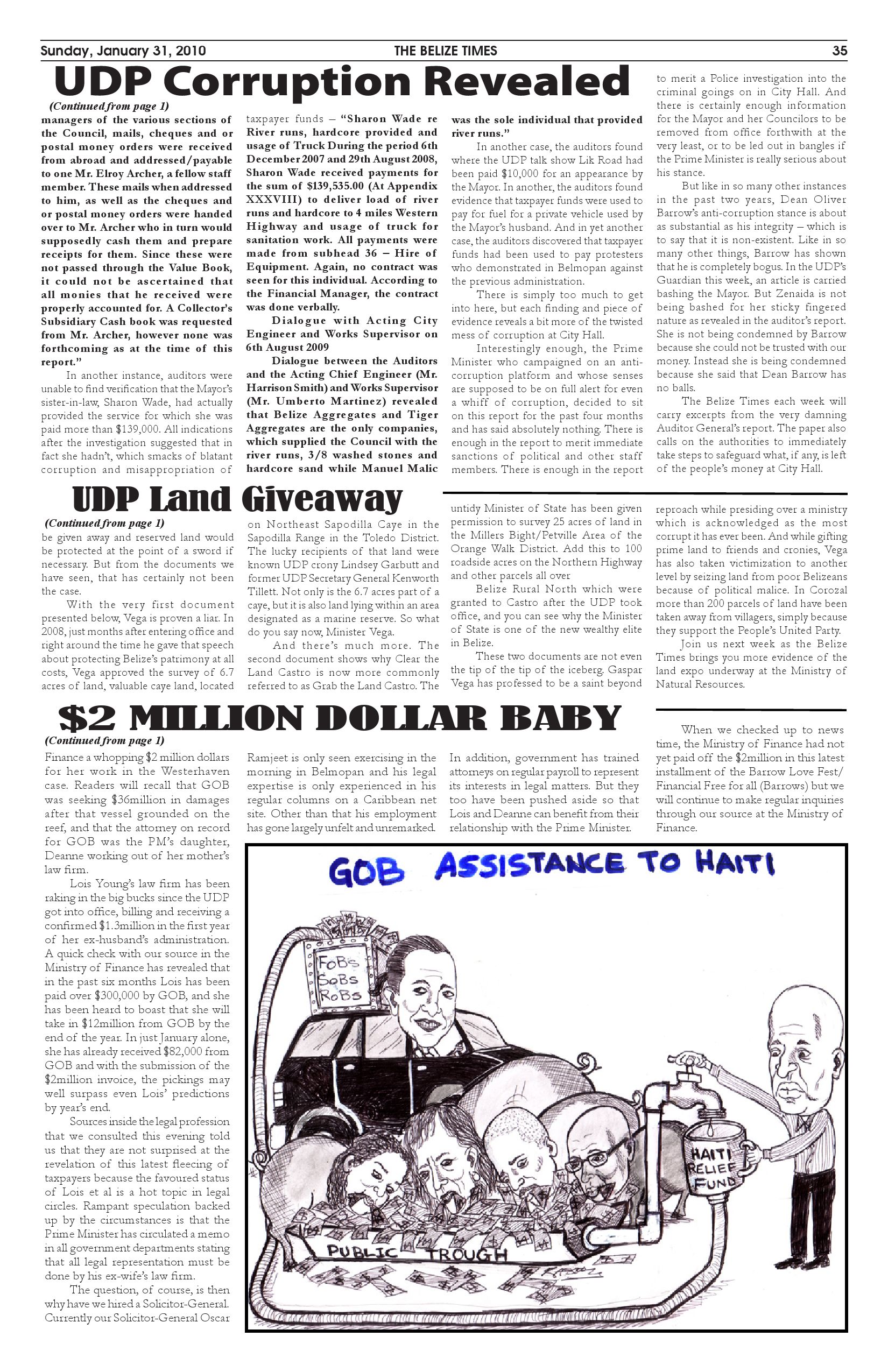 Belize Times newspaper by Belize Times Press - Issuu