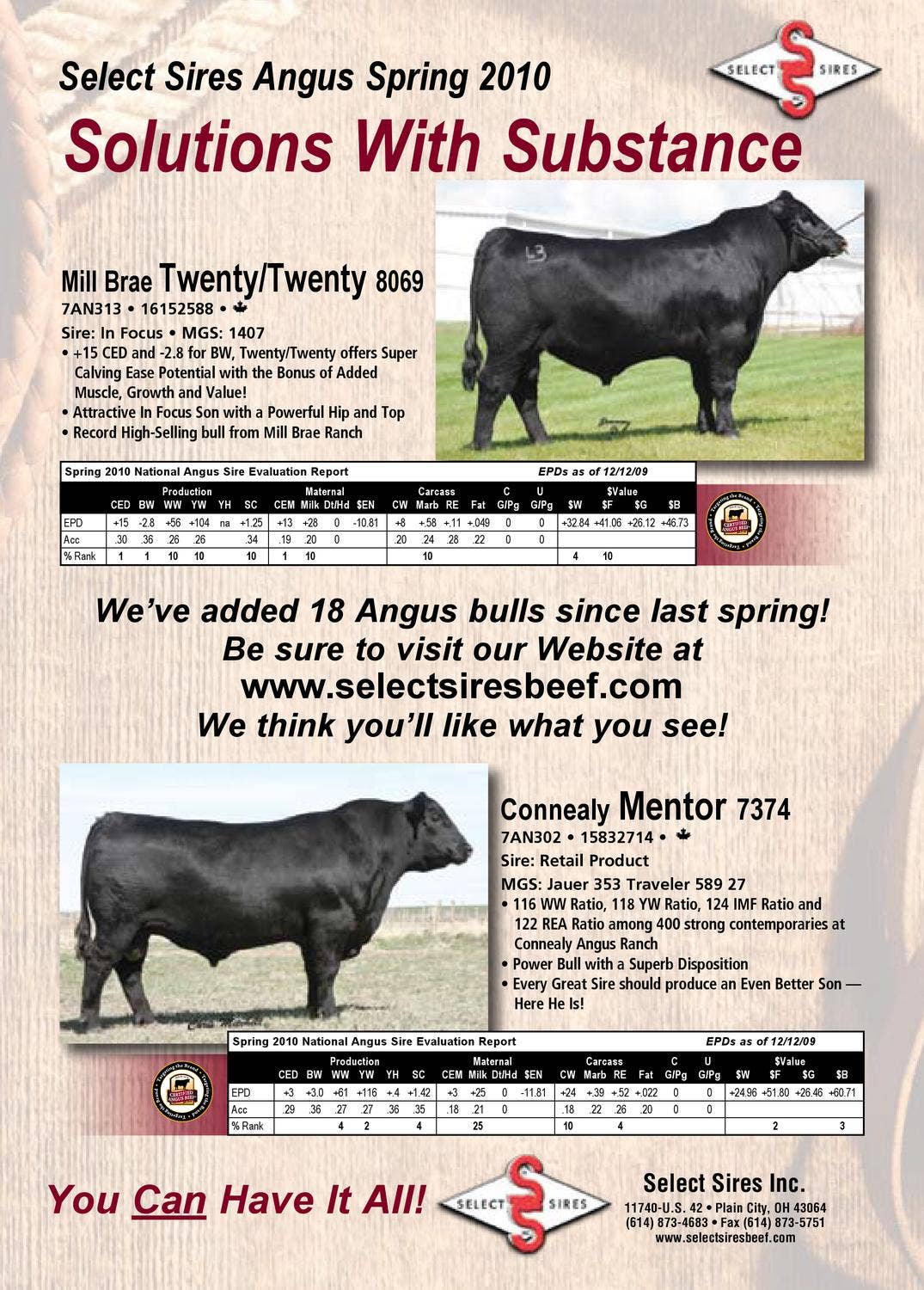 Spring 2010 Angus Flyer by Kim West - Issuu