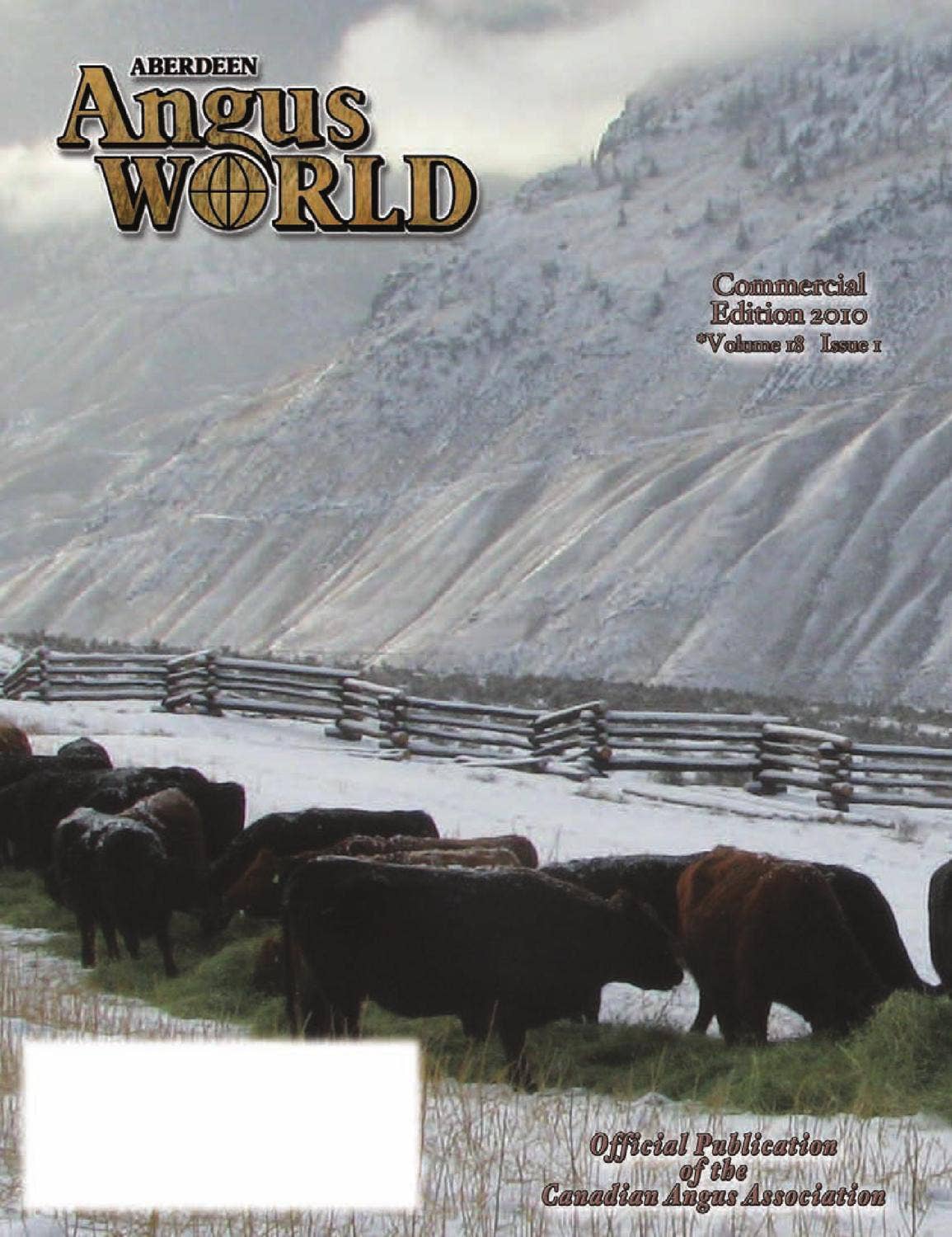 Angus World Commercial Edition 2010, Volume 18, Issue 1 by Everything ...