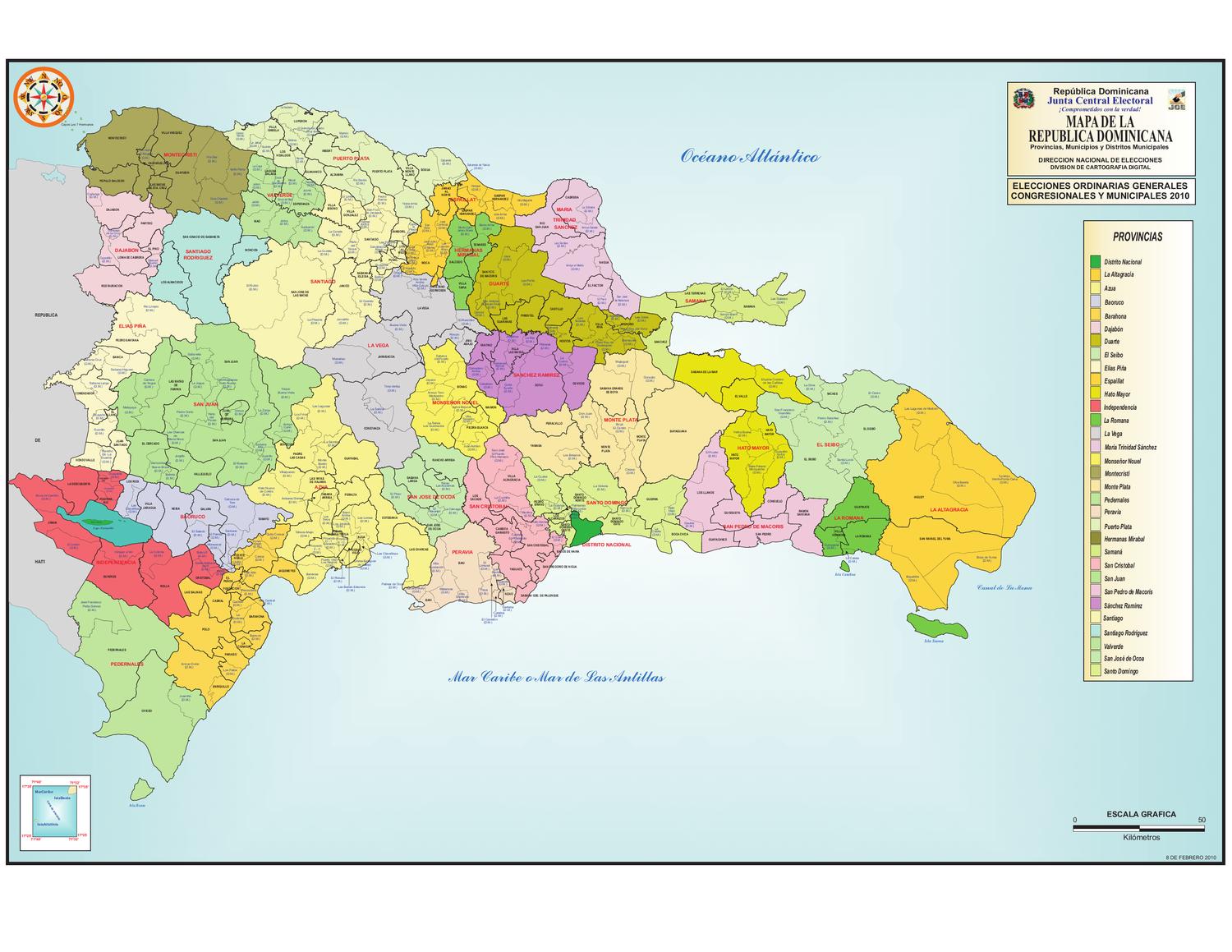 Mpapa de RD by Junta Central Electoral (JCE) - Issuu