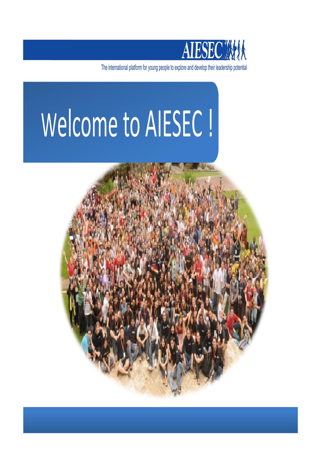 AIESEC presentation by AIESEC Italia - Issuu
