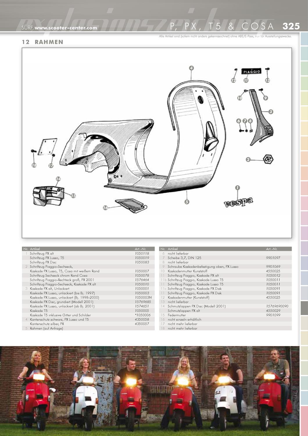 Vespa Manual & Katalog by SCOOTER CENTER GmbH - Issuu