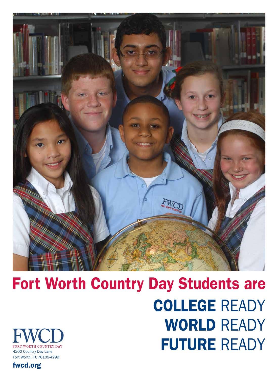 FWCD Admissions Information by Fort Worth Country Day - Issuu