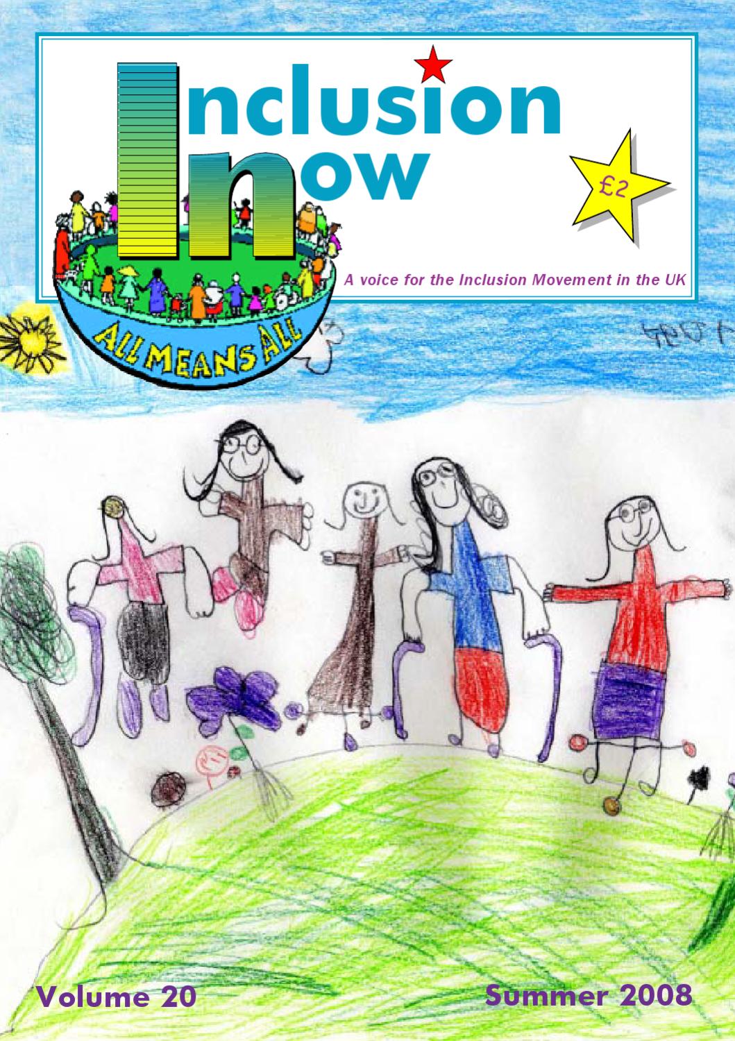 Inclusion Now Volume 20 by ALLFIE - Issuu