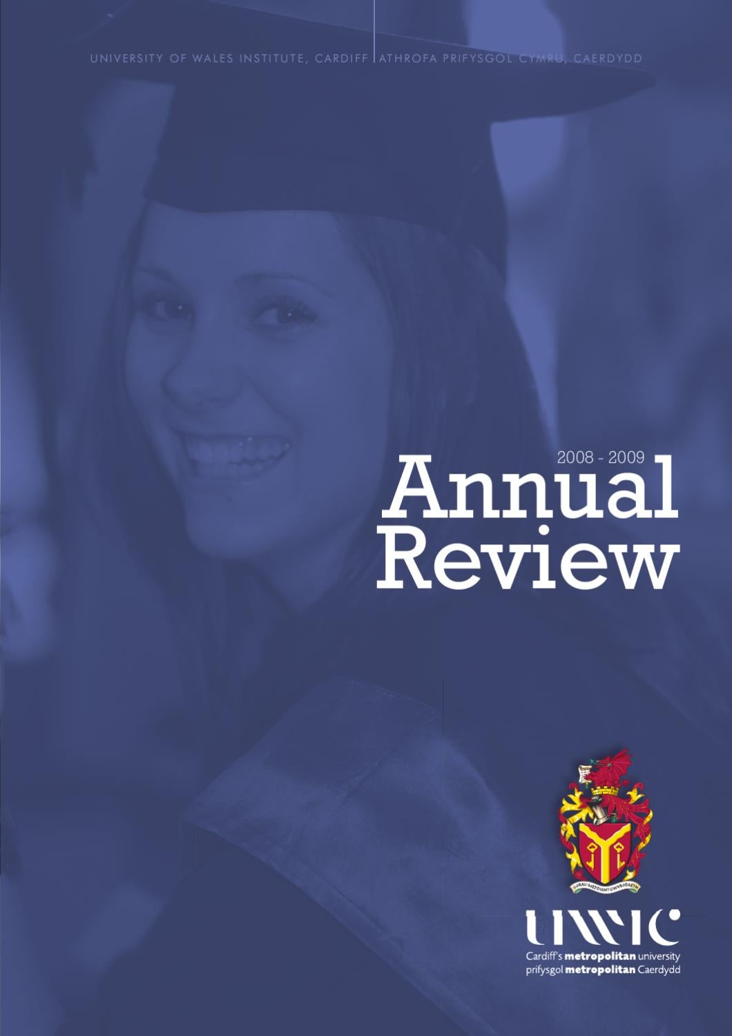 UWIC Annual Review by Cardiff Metropolitan University - Issuu
