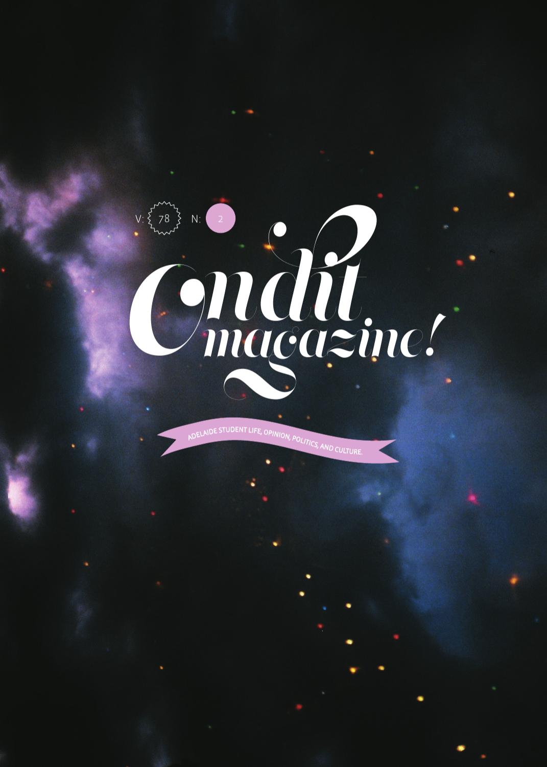 On Dit Magazine: Volume 78, Issue 2 by On Dit - Issuu