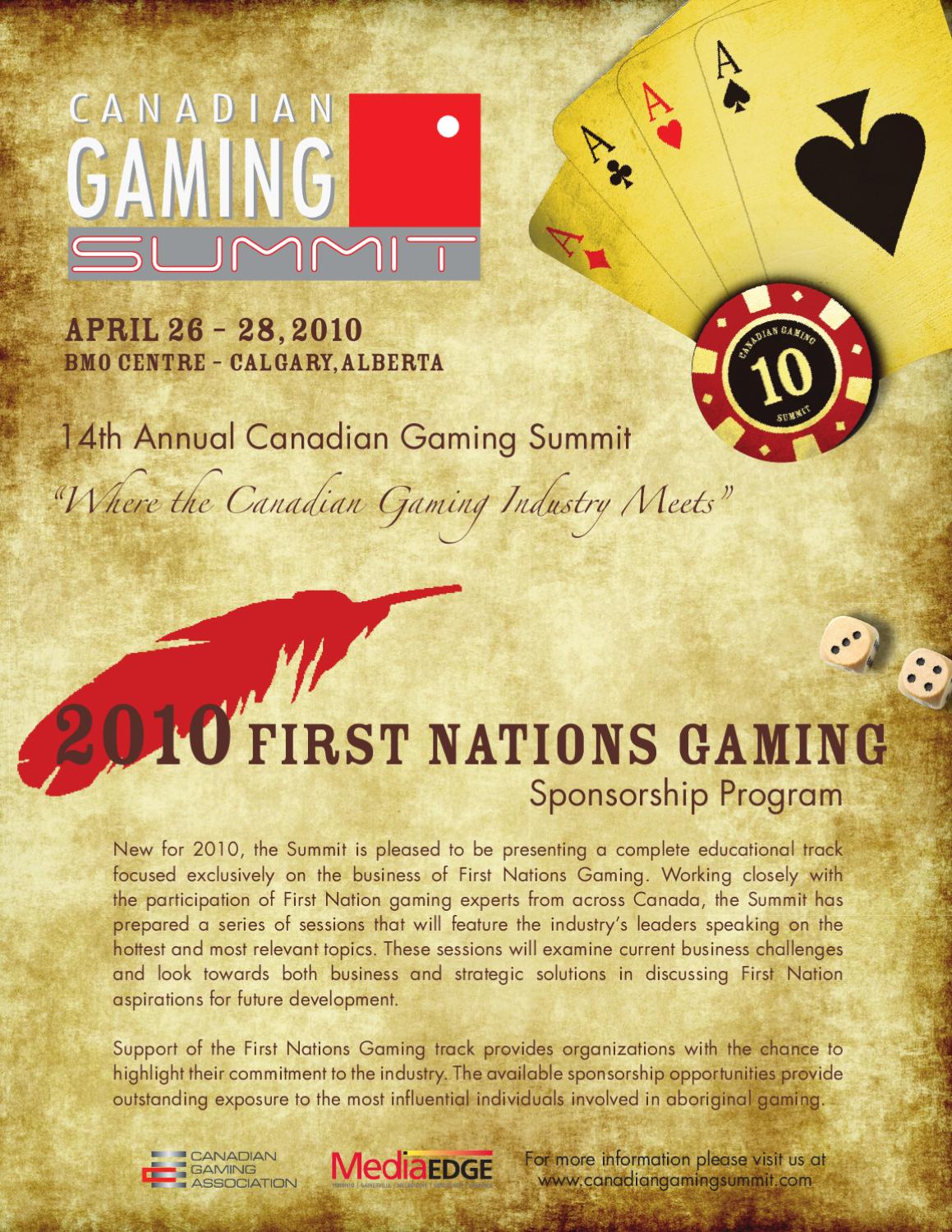 First Nations Gaming Prospectus by MediaEdge - Issuu