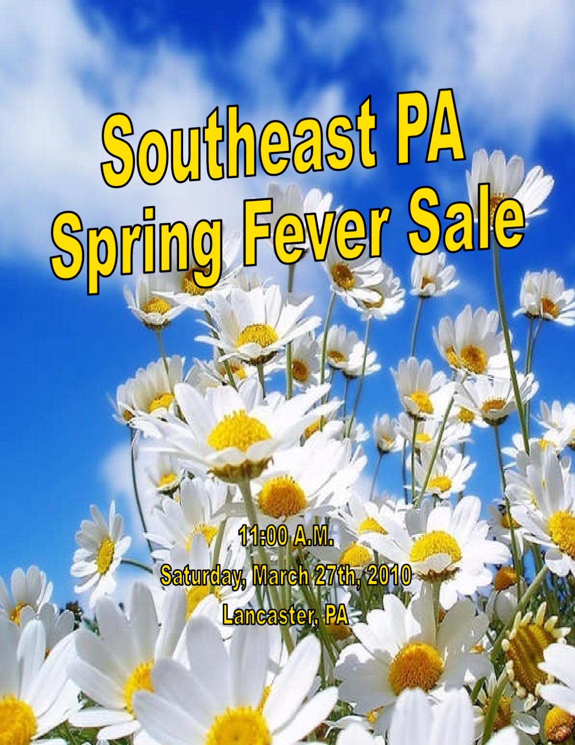 S-E PA Spring Fever Sale by Dairy Agenda Today - Issuu