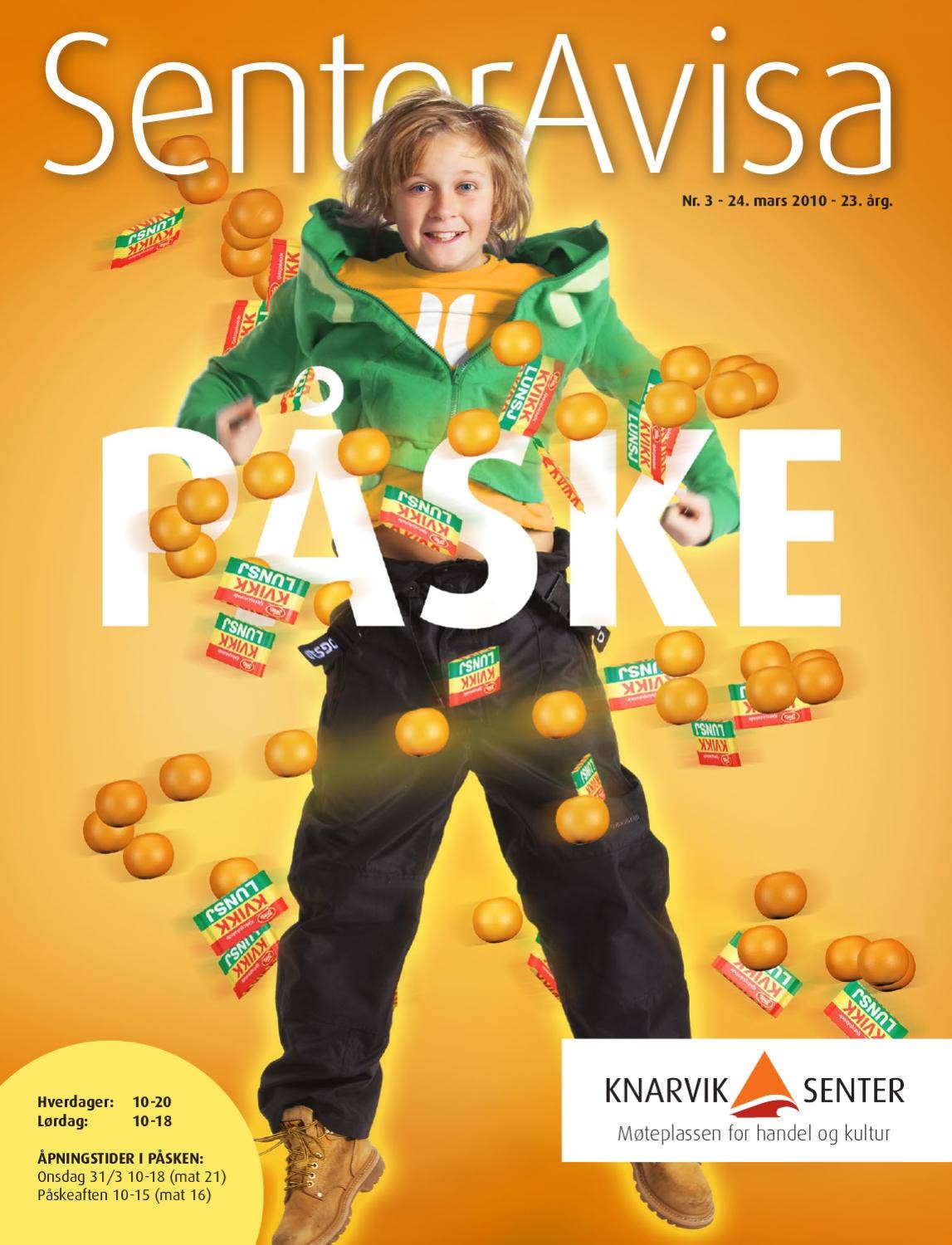 Knarvik Senter påskeavis by Picapoint Studio - Issuu