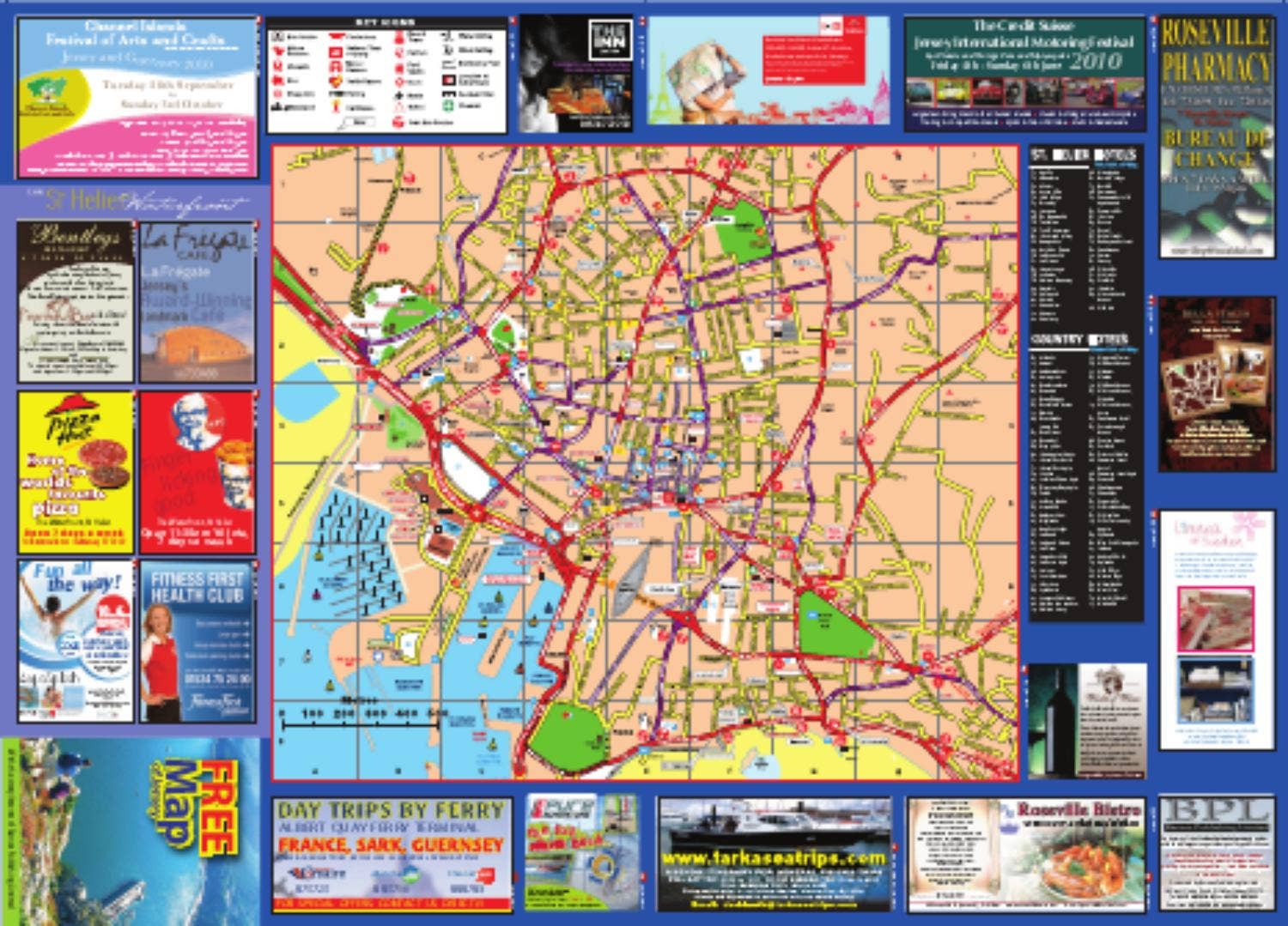 Jersey Map by Barnes Publishing Ltd - Issuu