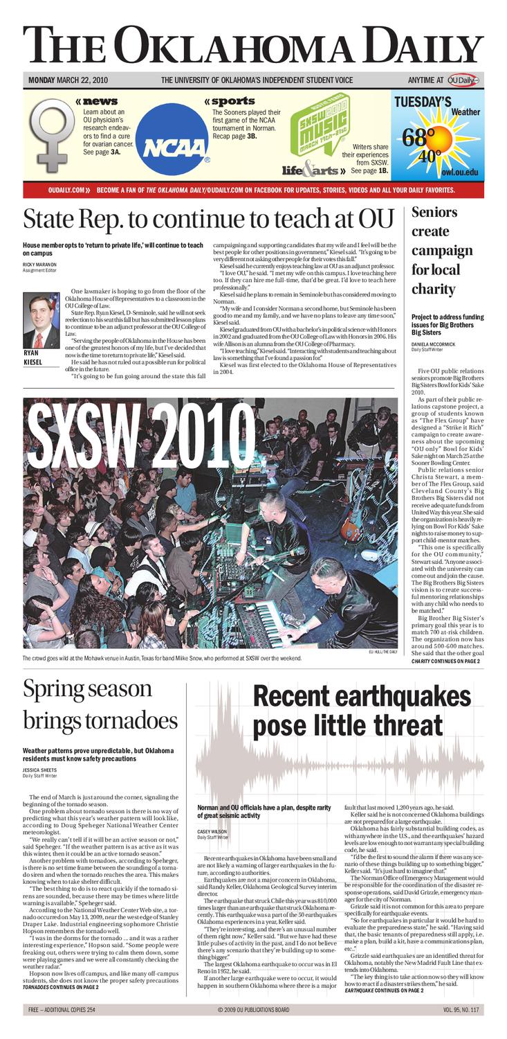 The Oklahoma Daily by OU Daily - Issuu