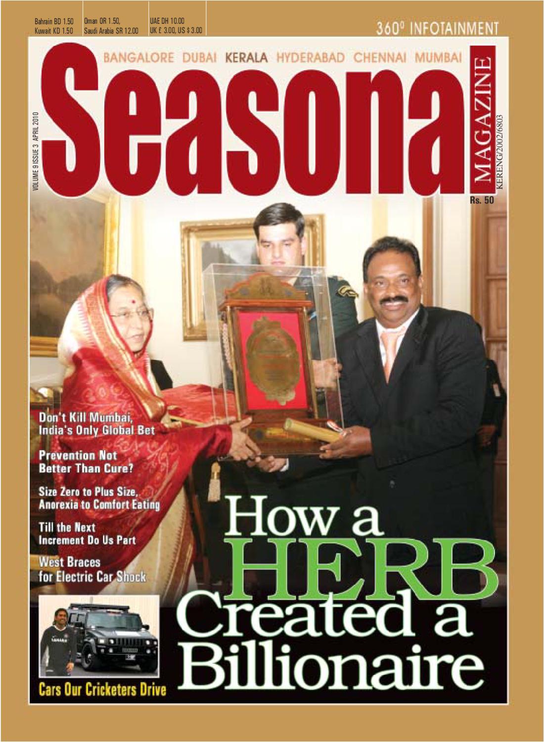 Seasonal Magazine - April Issue by John Antony - Issuu