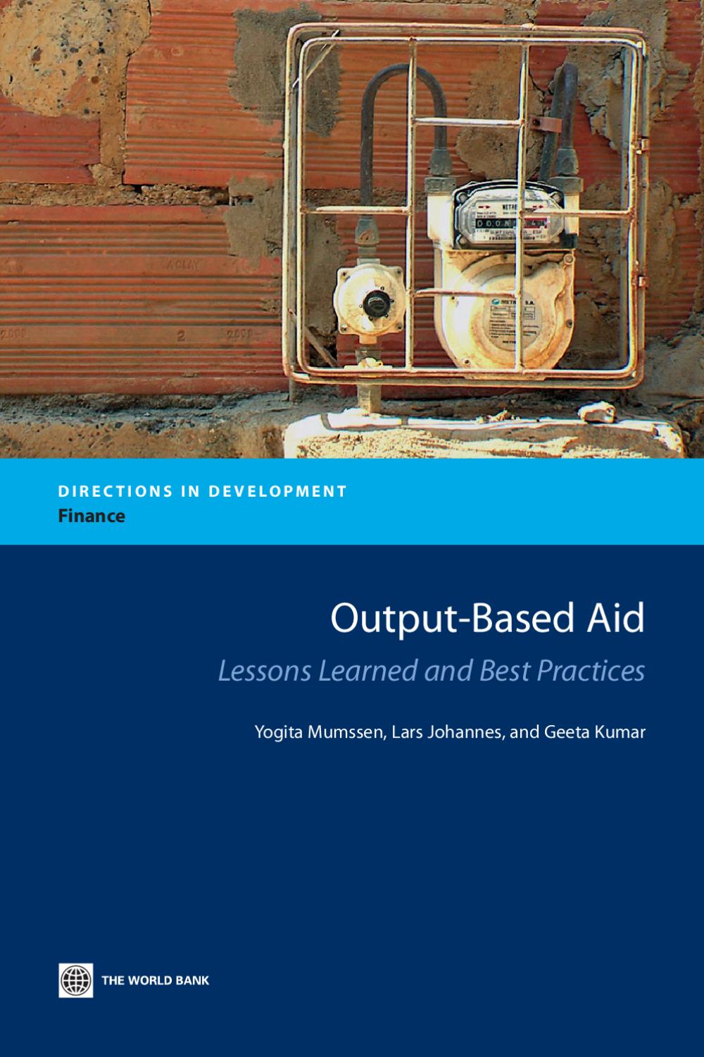 Output-Based Aid: Lessons Learned and Best Practices by World Bank ...