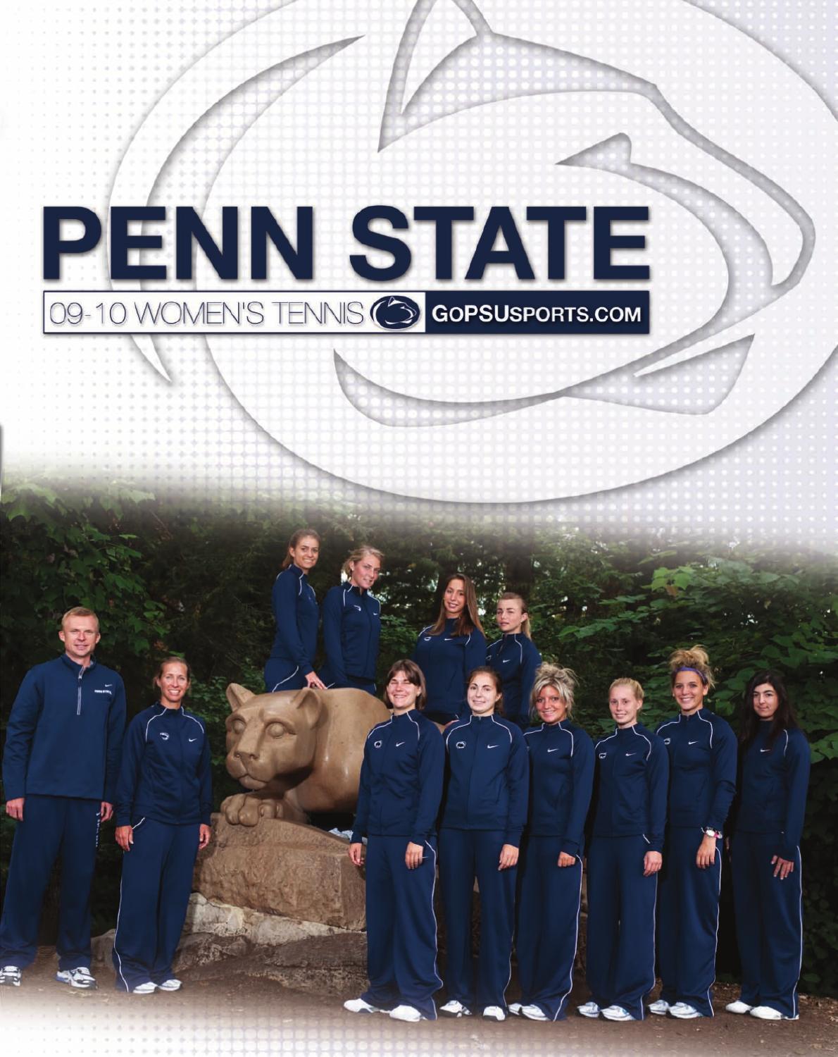 2009-10 Penn State Women's Tennis Media Guide by Penn State Athletics ...