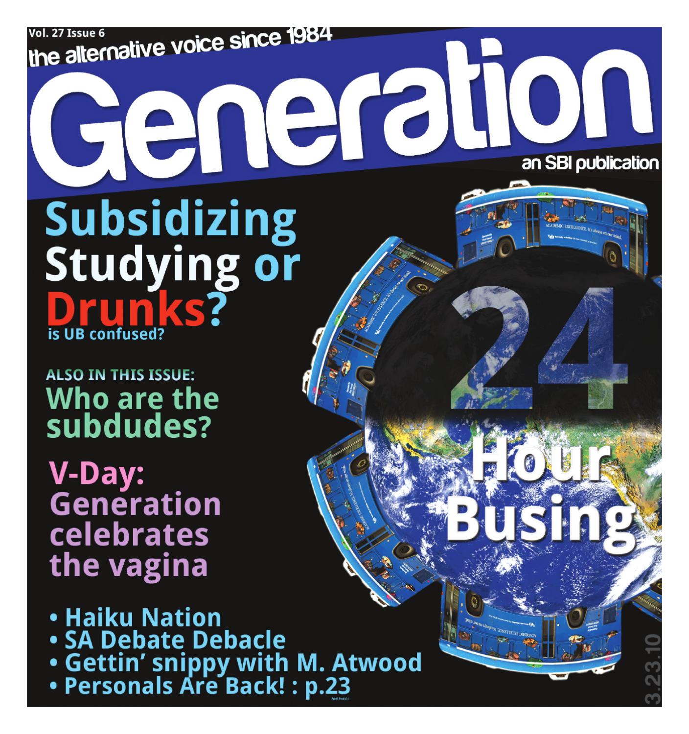 Generation Magazine Volume 27 Issue 6 by Generation Magazine - Issuu
