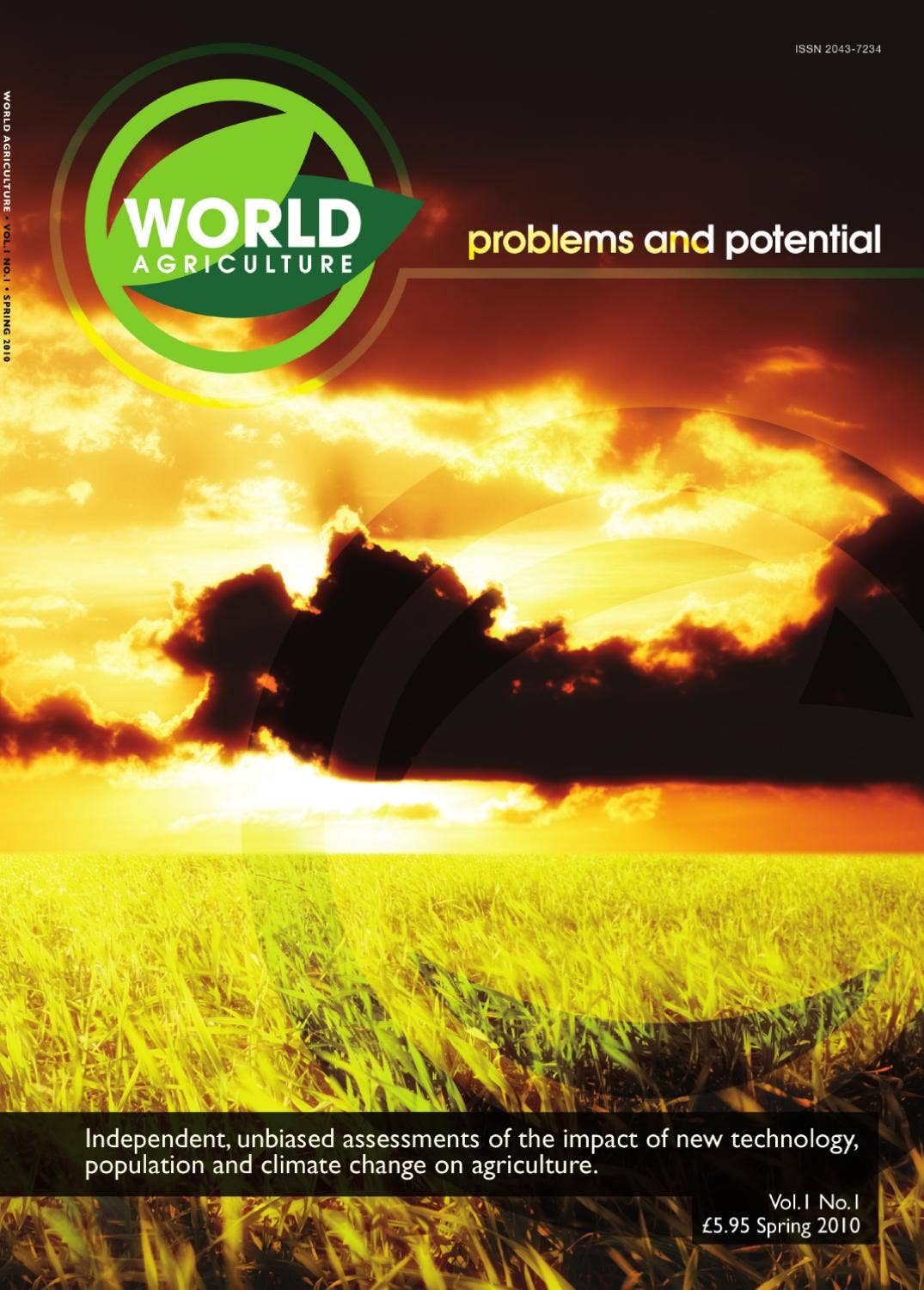 World Agriculture Vol.1 No.1 (Spring 2010) by Script Media - Issuu