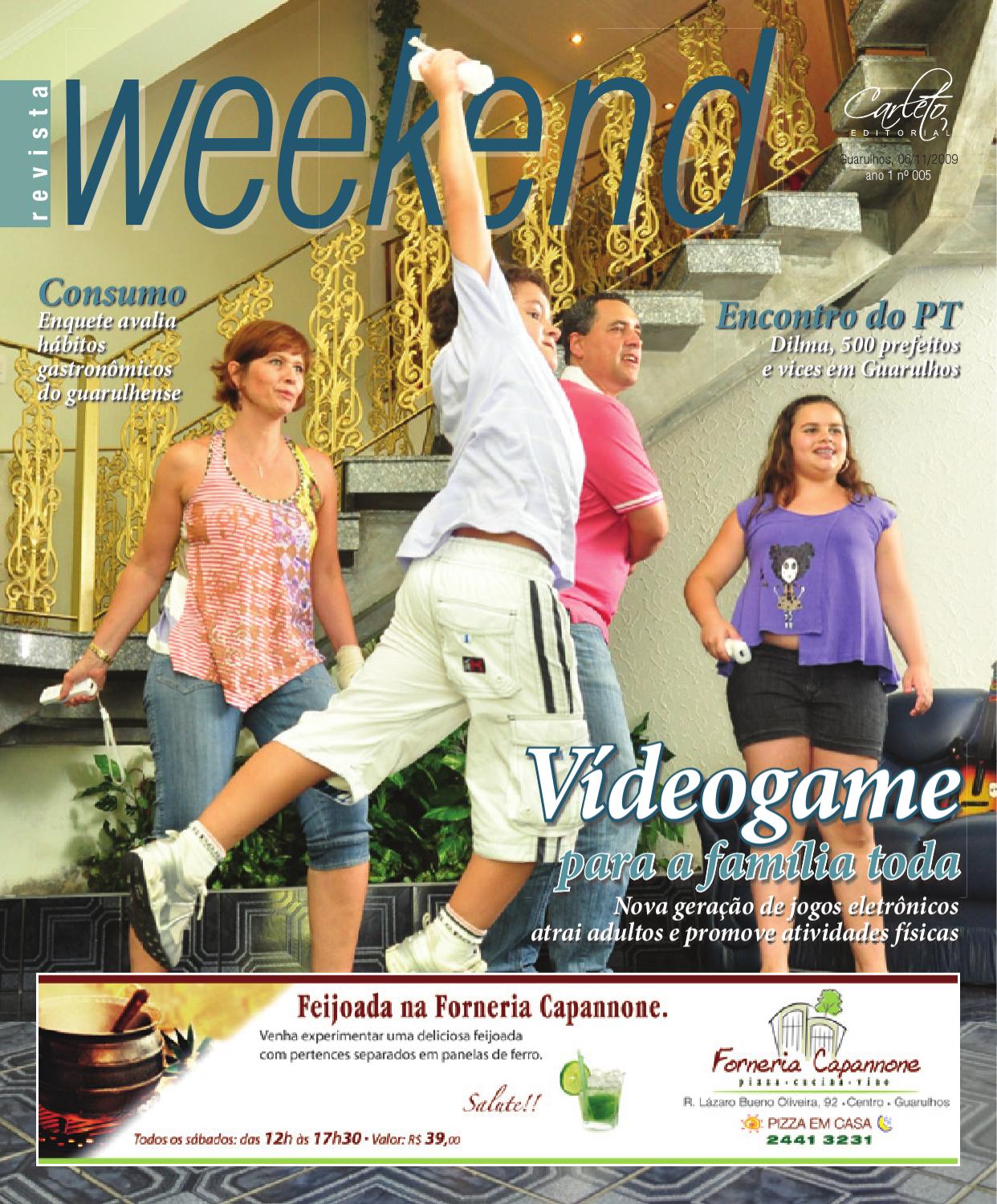 Revista Weekend - Edição 5 by Carleto Editorial - Issuu