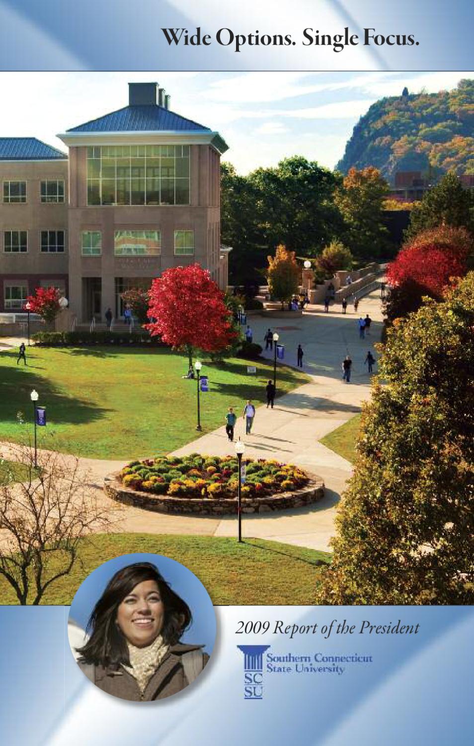 Report of the President 2009 by Southern Connecticut State University ...
