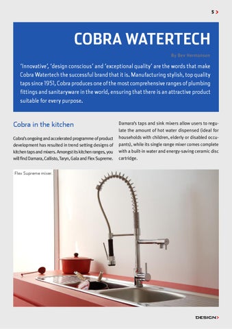 Cobra Watertech Special Report by Bluprint Design projects - Issuu