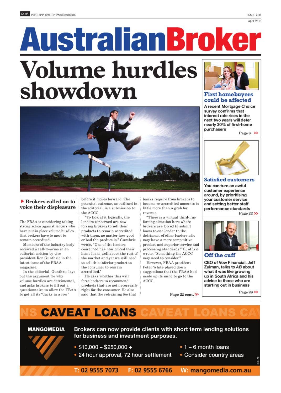 Australian Broker magazine Issue 7.6 by Key Media - Issuu