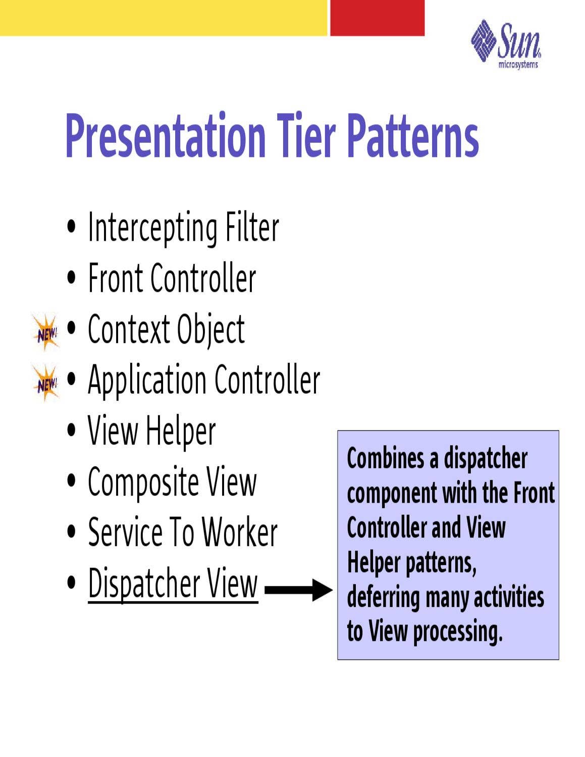 J2EE Core Patterns by sefler zhou - Issuu