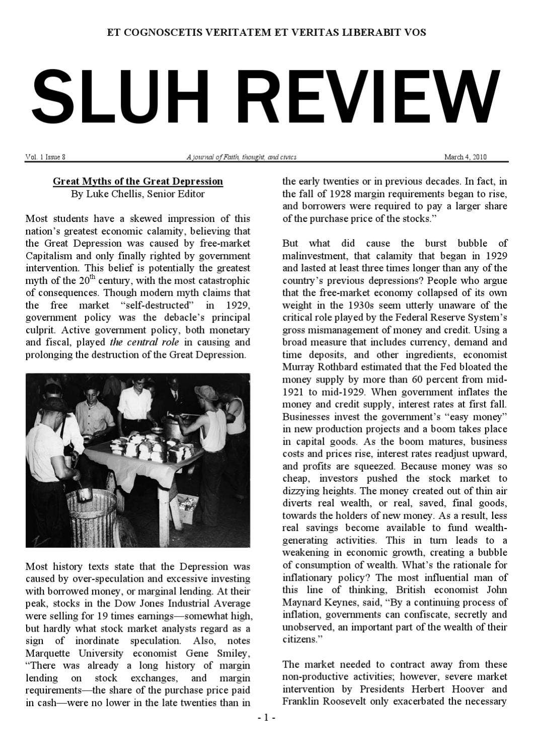 SLUH Review Vol. 1.8 by SLUH - Issuu