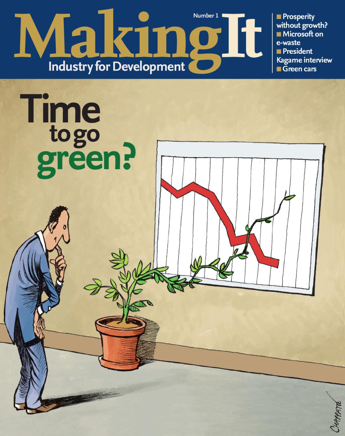 Time to go green. Issue 1 by UNIDO - Issuu