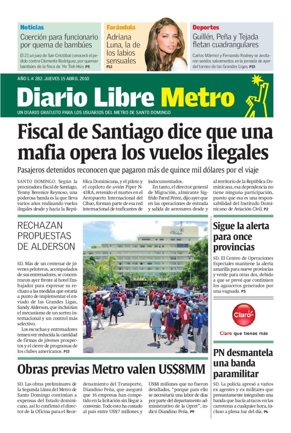 diariolibremetro282 by Diario Libre - Issuu