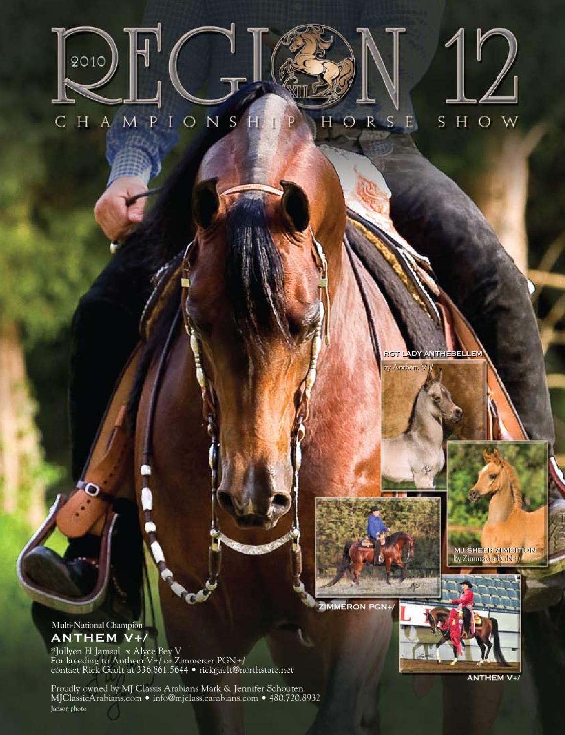 Region 12 Show Program By Arabian Horse Times Issuu Region 12 Show Program By Arabian Horse Times Issuu