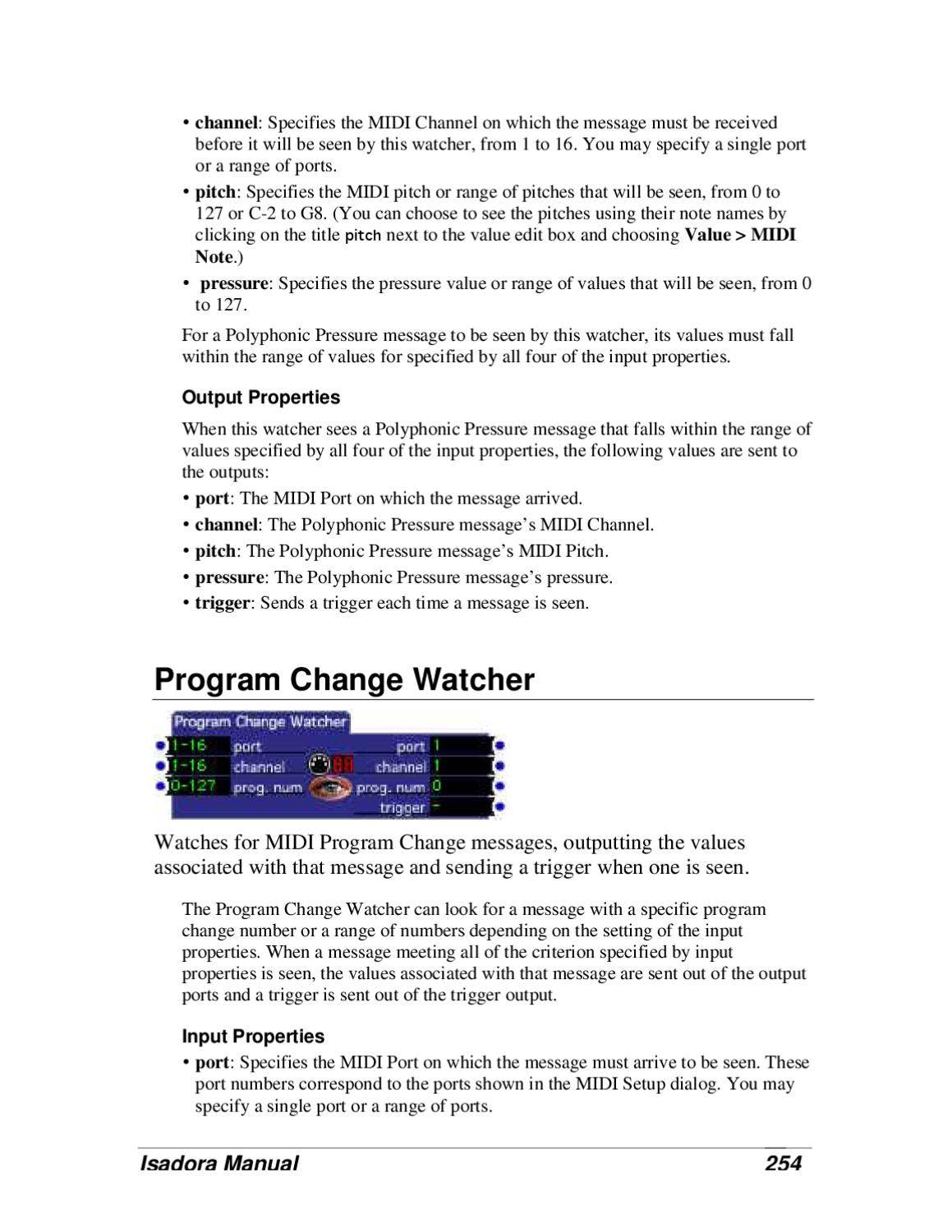 Isadora v1.1 Manual by giuseppe ridolfi - Issuu