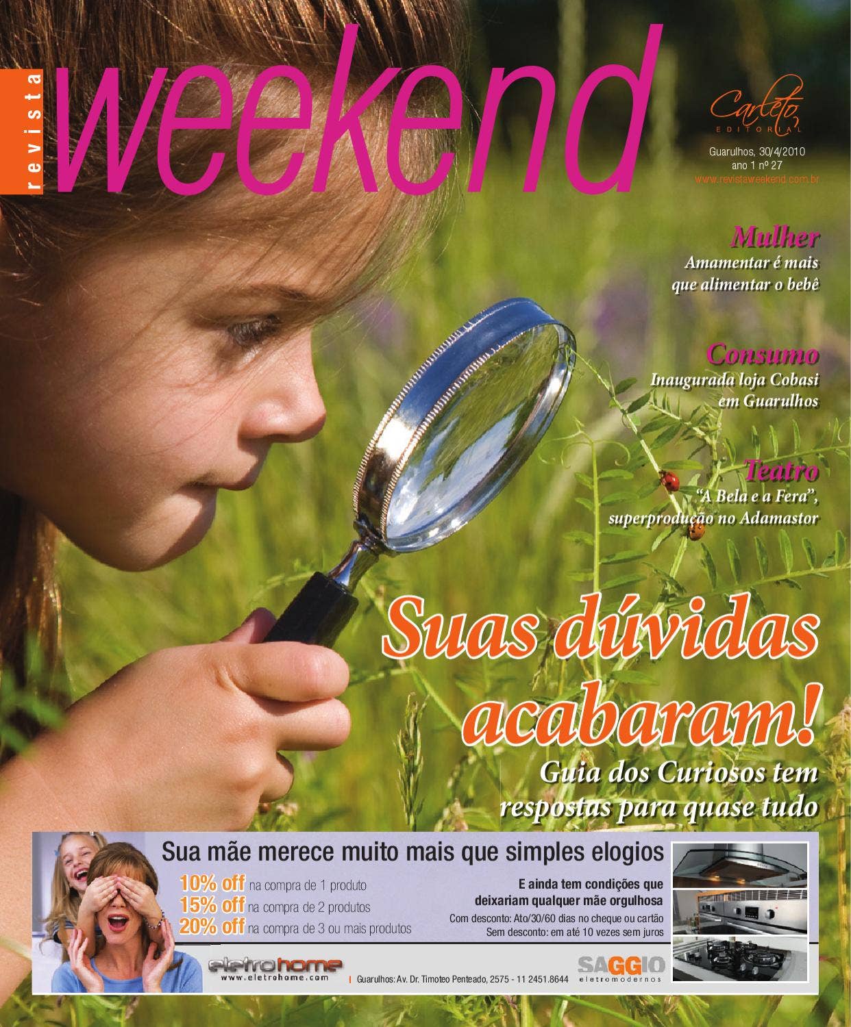 Revista Weekend - Edição 27 by Carleto Editorial - Issuu