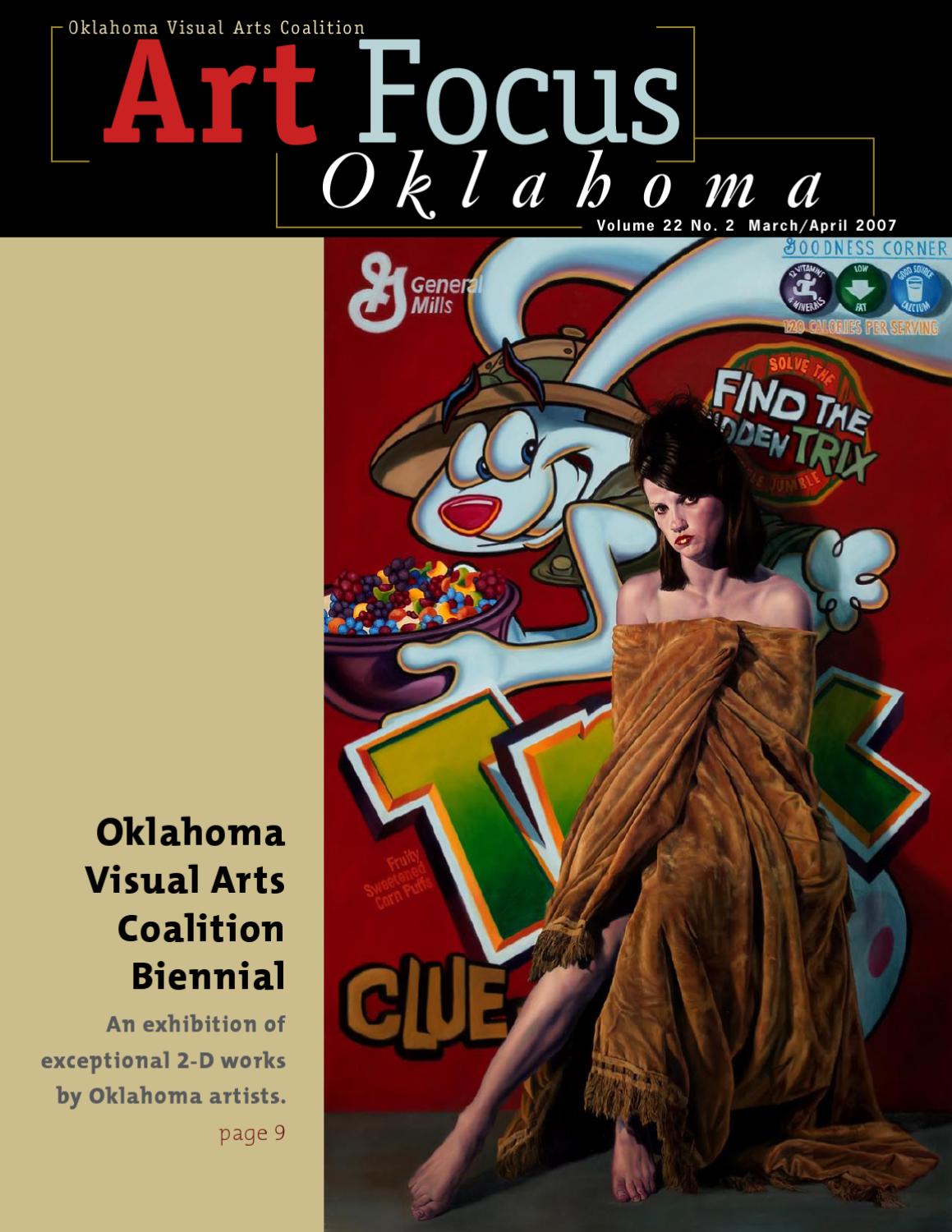 Art Focus Oklahoma, March/April 2007 by Oklahoma Visual Arts Coalition ...