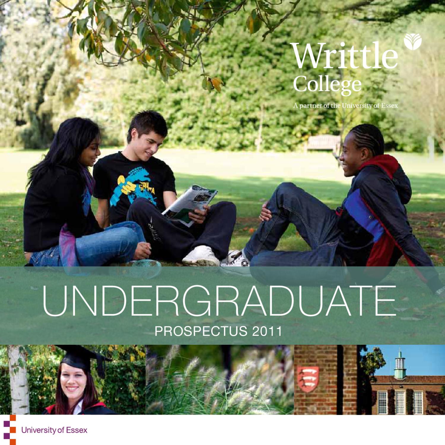 Writtle College Undergraduate Prospectus by Cleverbox UK Ltd - Issuu