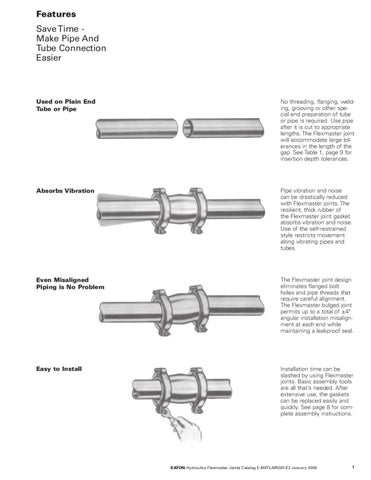 Eaton Aeroquip Flexmaster Joints Couplings by Murdock Industrial - Issuu