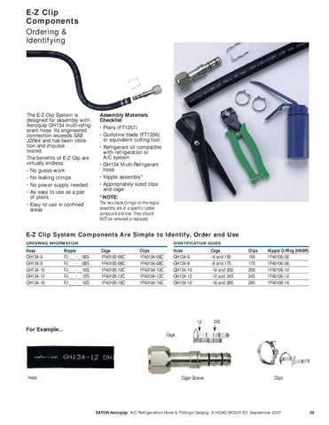 EZ clip AC refrigeration hose by Murdock Industrial - Issuu