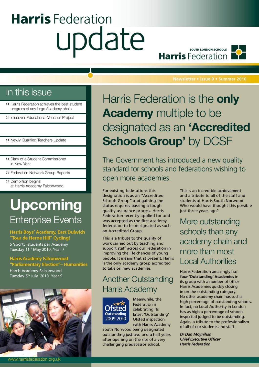 Harris Federation Newsletter by Cleverbox UK Ltd - Issuu
